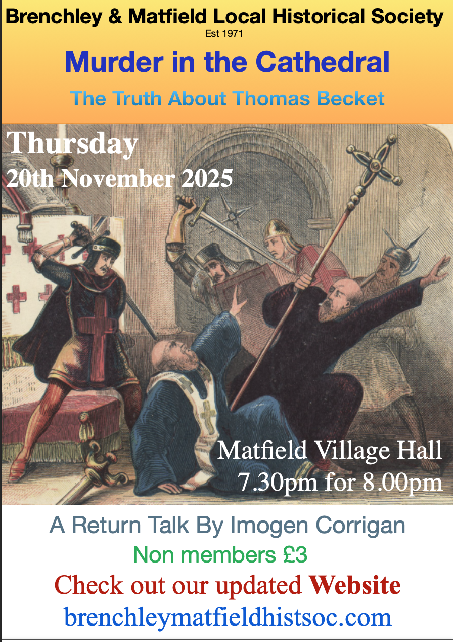 Next Society Talk – Brenchley & Matfield Local History Society